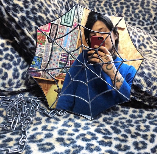 Large Spiderweb Mirror – IMAGINARY MIRRORS